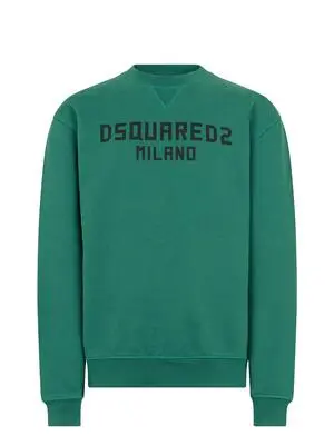 Dsquared2 Milano Cool Fit Crewneck Sweatshirt - Red
