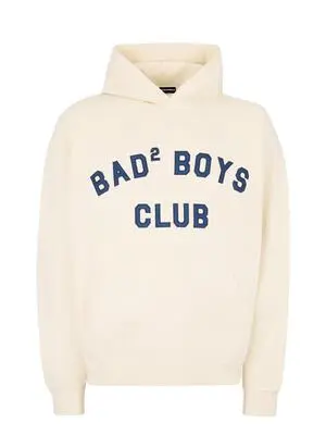 Dsquared2 Crewneck Hoodie With Graphic Detail - Black