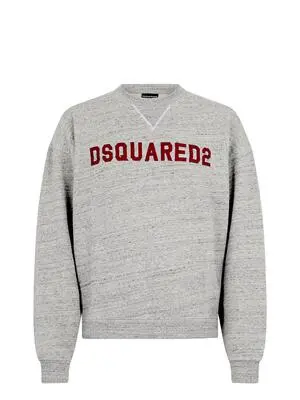 Dsquared2 College Logo Crewneck Sweatshirt - Grey