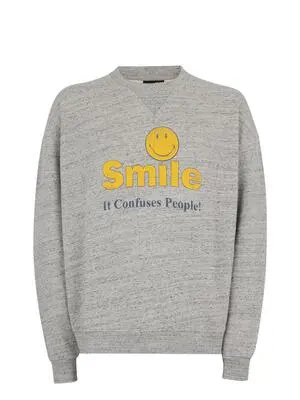 Dsquared2 Smiley X Crewneck Sweatshirt - Grey