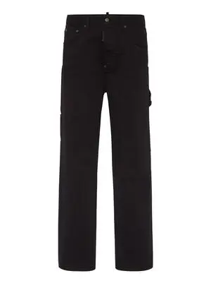 Dsquared2 Bull Loose Carpenter Jeans - Black
