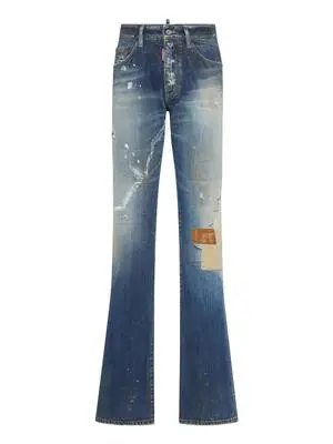 Dsquared2 Medium Sand Wash The American Jean - Blue