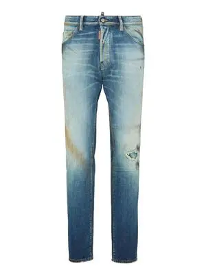 Dsquared2 Medium Rusty Wash Cool Guy Jeans - Blue