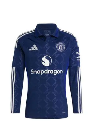 Adidas Manchester United 24/25 Long Sleeve Away Jersey - Blue