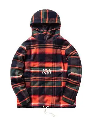 Kith Colorblocked Plaid Flannel Pullover - Multicolor