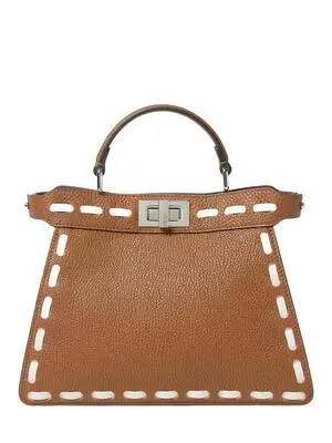 Fendi Peekaboo Iseeu Small Handbag - Brown