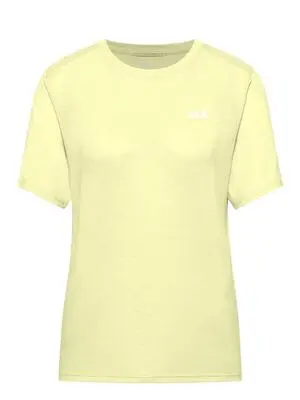 JACK WOLFSKIN Organic Cotton T-shirt - Yellow