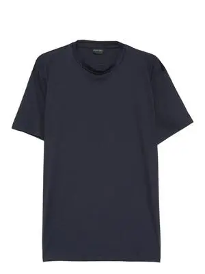MICHAEL COAL Short Sleeve T-shirt - Blue