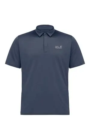 JACK WOLFSKIN Delgami Polo - Blue