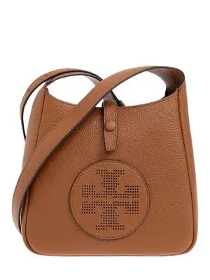 Tory Burch Miller Leather Crossbody Shoulder Bag - Brown