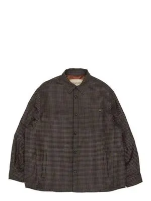 Valentino Garavani Checked Shirt Jacket - Brown