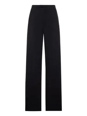 Gucci Lightweight Wool Trousers - Black