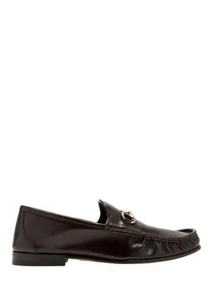 Gucci Lugano Loafer - Brown
