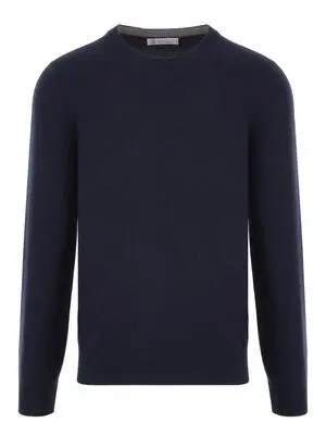 Brunello Cucinelli Crewneck Sweater - Blue
