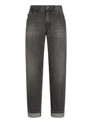 Dolce & Gabbana Tailored Denim Trousers - Multi