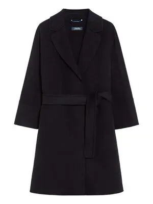 MAX MARA `S Max Mara Arona Coat - Black
