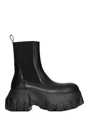 Rick Owens Beatle Mega Tractor Boots - Black