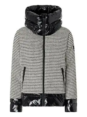 Pinko Daboecia Padded Tweed Jacket - Black
