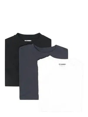 JIL SANDER Set Composed Of Three T-shirts - Multi