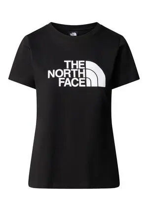 The North Face Short Sleeve Cotton T-shirt With Logo - Black