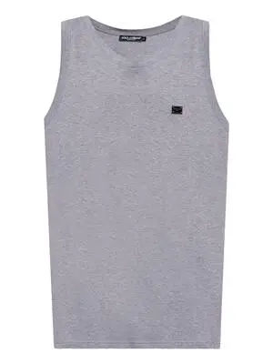 Dolce & Gabbana Oversized Tank Top - Gray