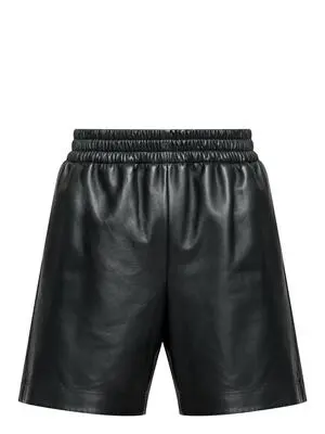 Gucci Leather Shorts - Black