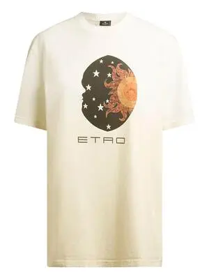 Etro Graphic Print Cotton T-shirt - Multi