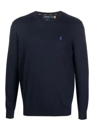 Polo Ralph Lauren Embroidered Pony Pullover - Blue