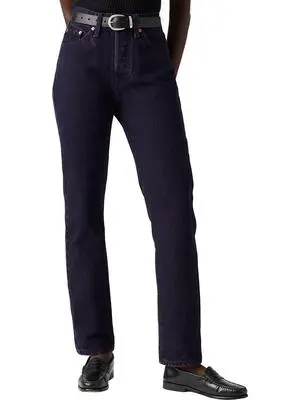 LEVI`S Levi's 501 Straight Leg Jeans - Blue