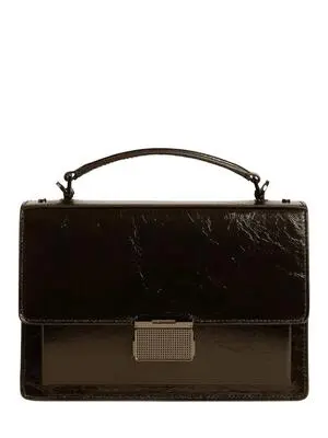 GOLDEN GOOSE Venezia Crossbody Bag - Black
