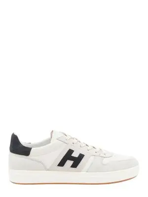 Hogan Sneakers With Logo Detailing - Brown