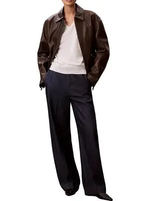 CALVIN KLEIN CALVIN KLEIN Ultra High Denim Trousers