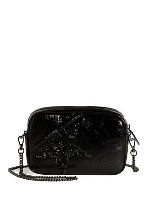 GOLDEN GOOSE Mini Star Bag - Black