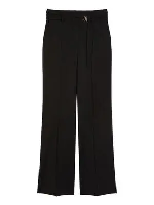 Sportmax Cera Wide-leg Trousers - Black