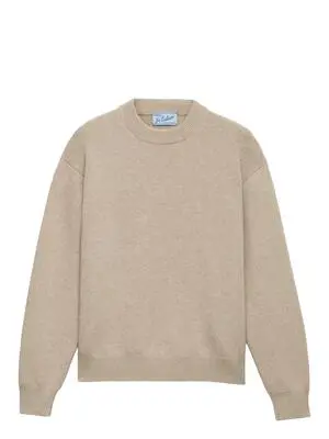 Prada PRADA Crew Neck Re-Cashmere Sweater Brown