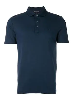 Michael Kors Logo Plaque Polo - Blue