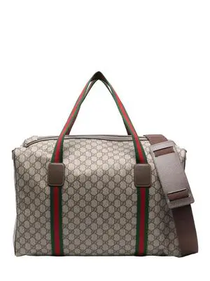 Gucci Medium Web Detail Duffle Bag - Multi