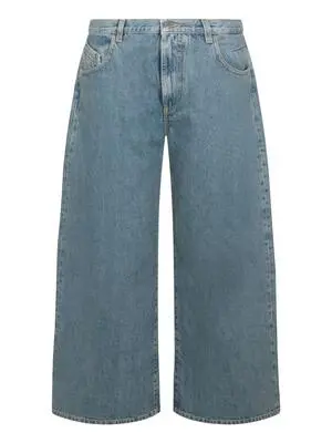 Attico Wide Leg Jeans - Blue