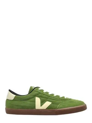 VEJA Panenka Lace-up Suede Sneakers - Green