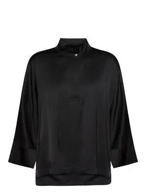 ELENA MIRO` Polo Shirt - Black