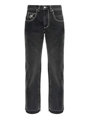 Isabel Marant Étoile Jeuda Straight Leg Pants - Gray