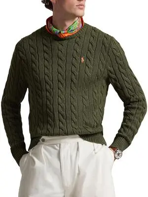 Polo Ralph Lauren Cable Knit Pullover - Green