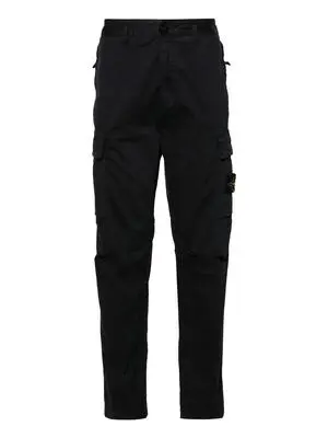 Stone Island STONE ISLAND Regular Tapered Cargo Pants Blue