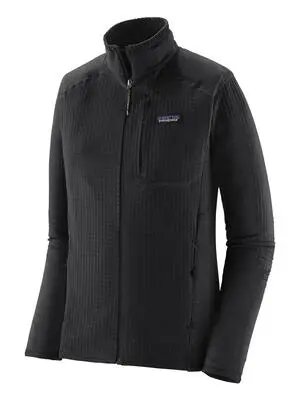 Patagonia R1 Fleece Jacket With Zip Up Closure - Black