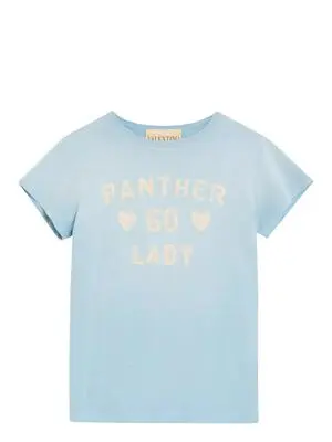 Valentino Garavani T-shirt With Graphic Print - Gray