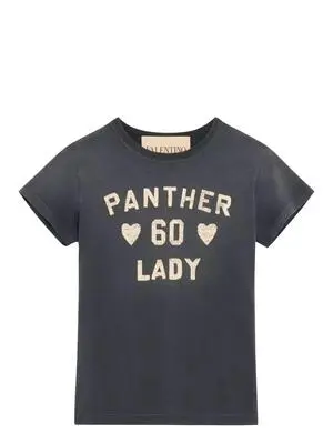 Valentino Garavani Panther 60 Lady" T-shirt - Black