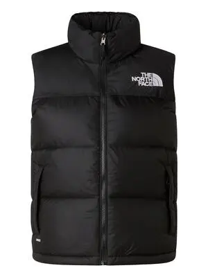 The North Face Retro Nuptse Puffer Vest - Black
