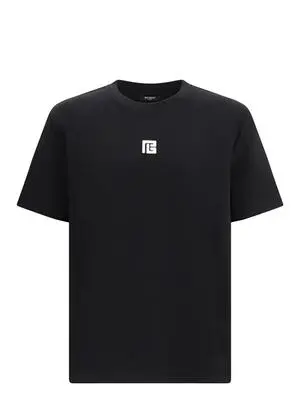 BALMAIN PARIS Loose Ss T-shirt - Black