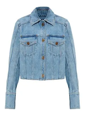BALMAIN PARIS BALMAIN PARIS Cropped Denim Jacket