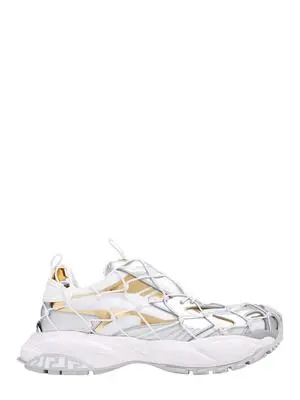 Versace Mercury Sneakers - Metallic